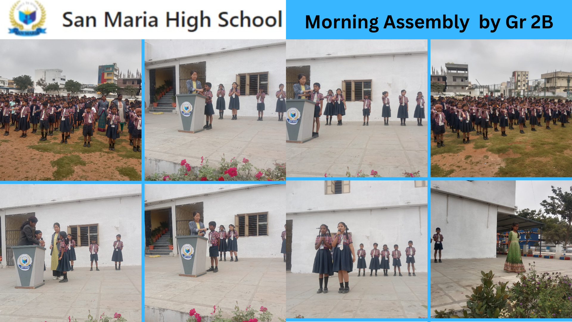 Morning Assembly – San Maria High School